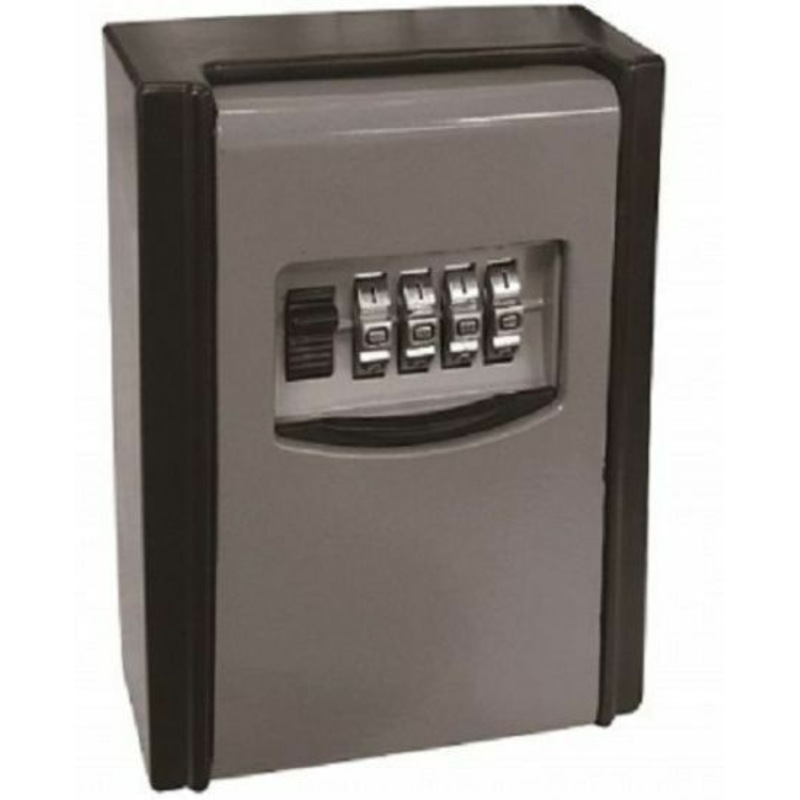 Buy Key Lock Box Wall Mounted, 4 Digit Combination Lock Box for House ...