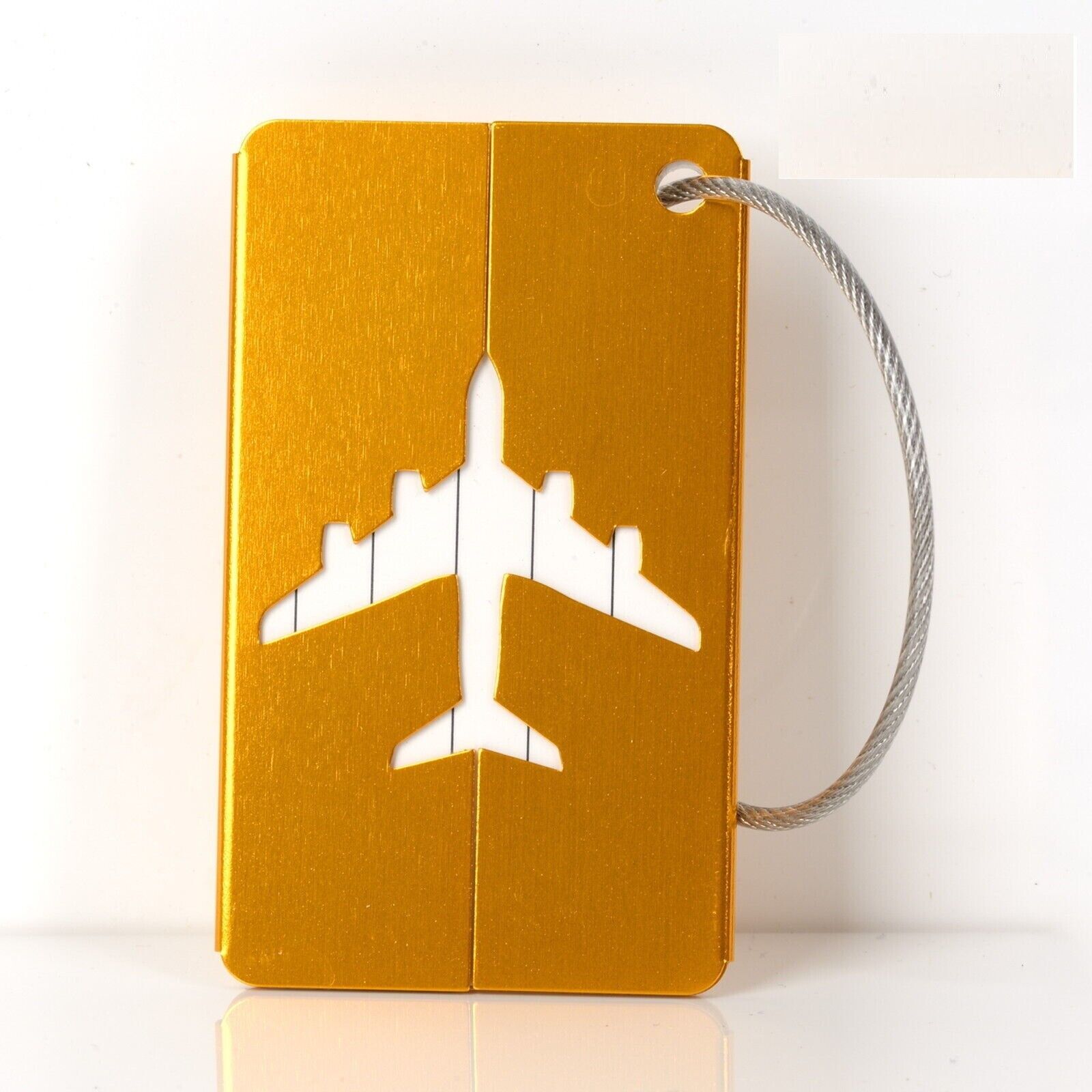 Buy Luggage Tag Aluminum Travel Baggage Suitcase Identity Address Name ...