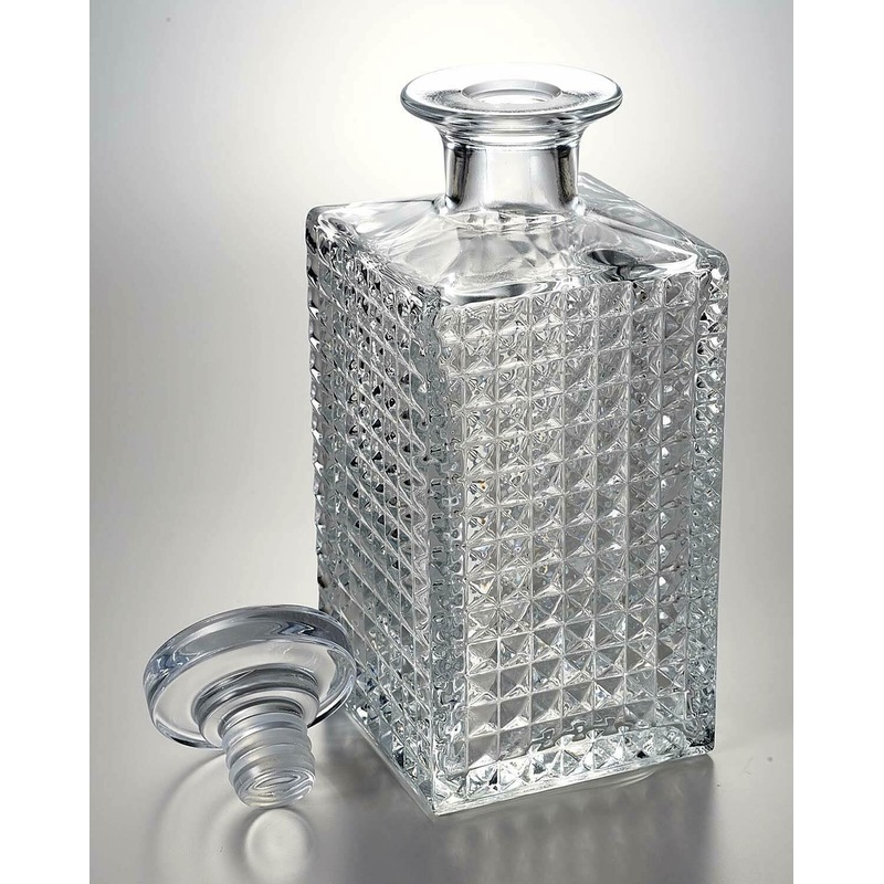 Buy Luigi Bormioli Mixology Elixir 750ml Crystal Glass Whisky Decanter ...
