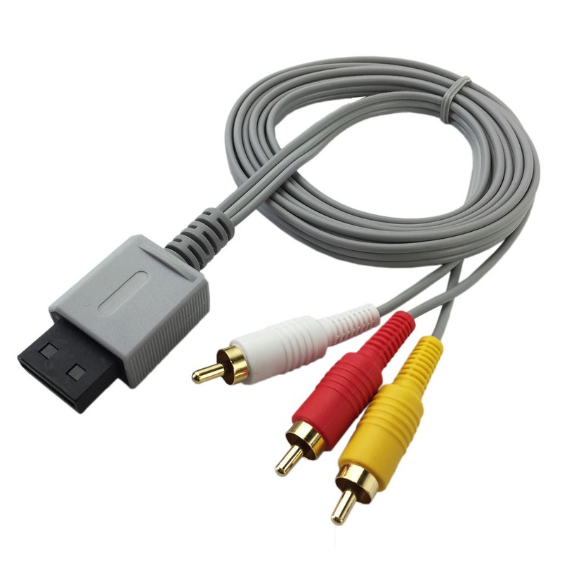 Buy Audio Video RCA AV Cable Cord for Nintendo Wii/Wii U/Wii mini ...