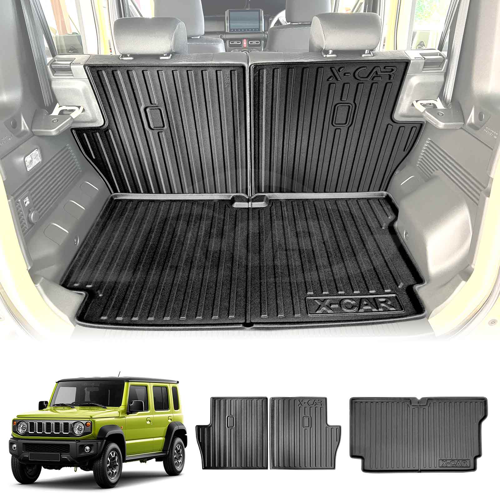 Buy Boot Liner Back Seat Protector Combo for Suzuki Jimny XL 5 Door ...
