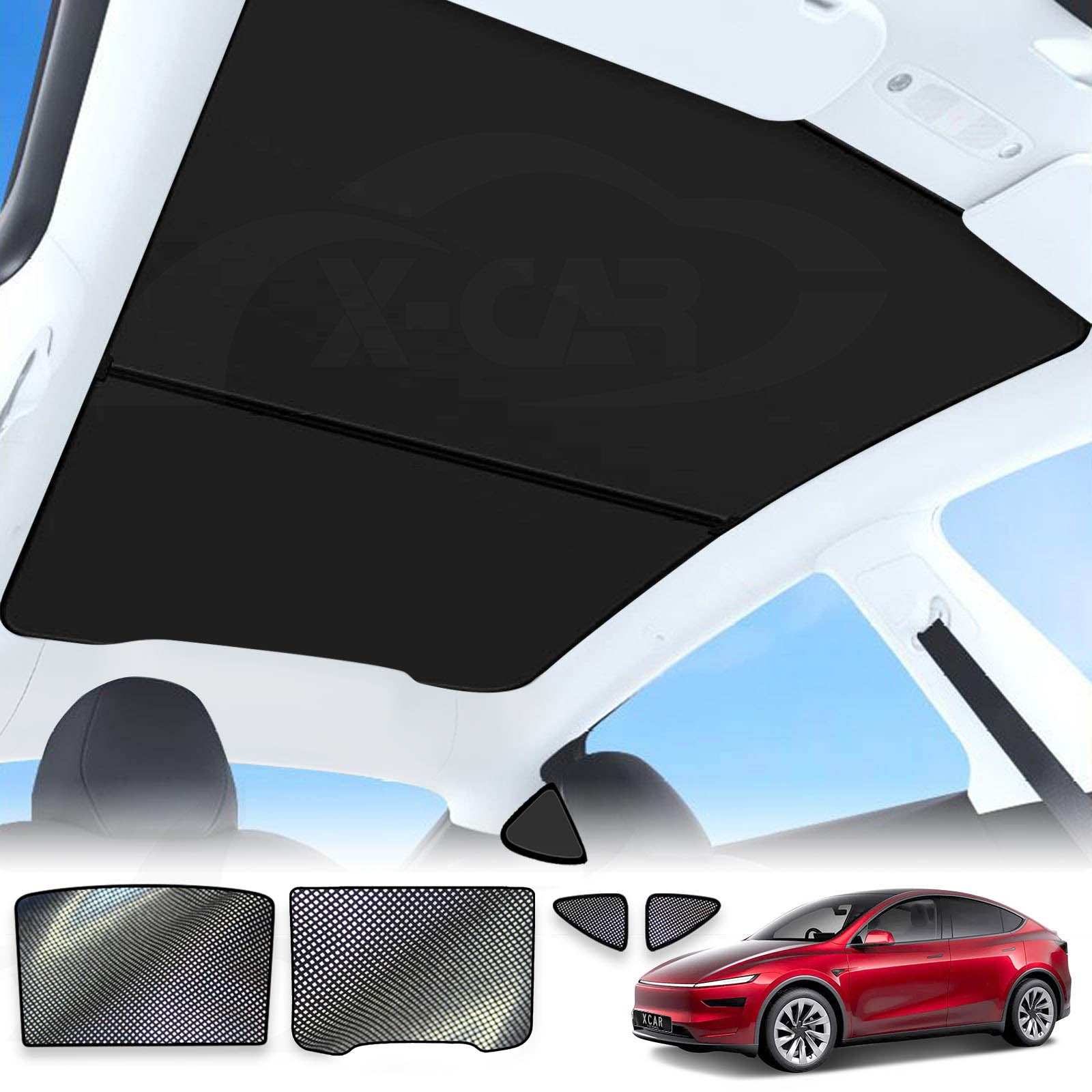 Buy Glass Roof Sunroof Mesh for Tesla Model Y Juniper 2025-Onwards Sun ...