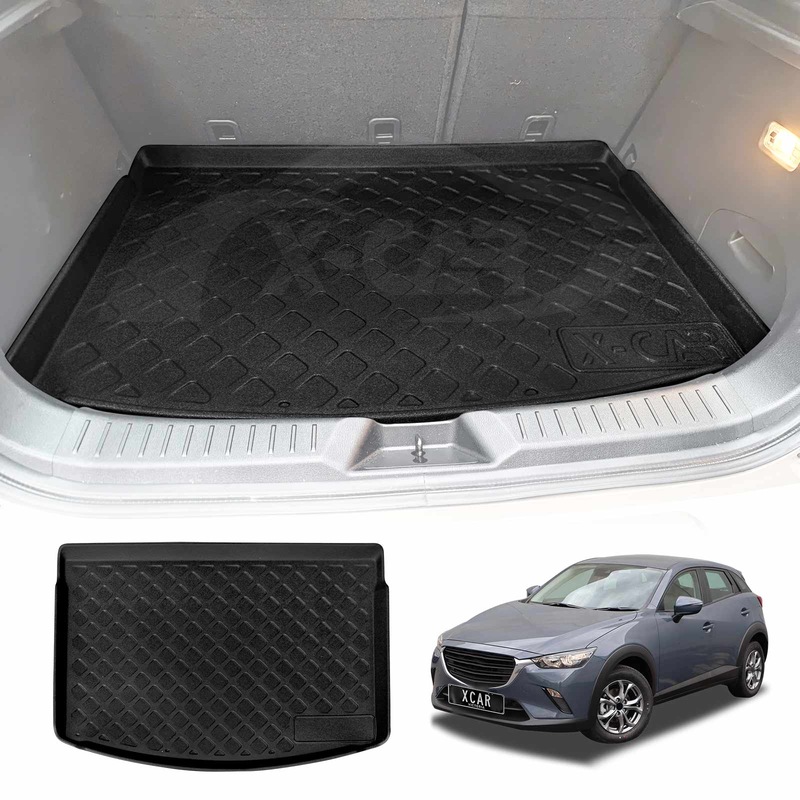 Buy Boot Liner for Mazda CX-3 CX3 2015-2023 Heavy Duty Cargo Trunk Mat ...