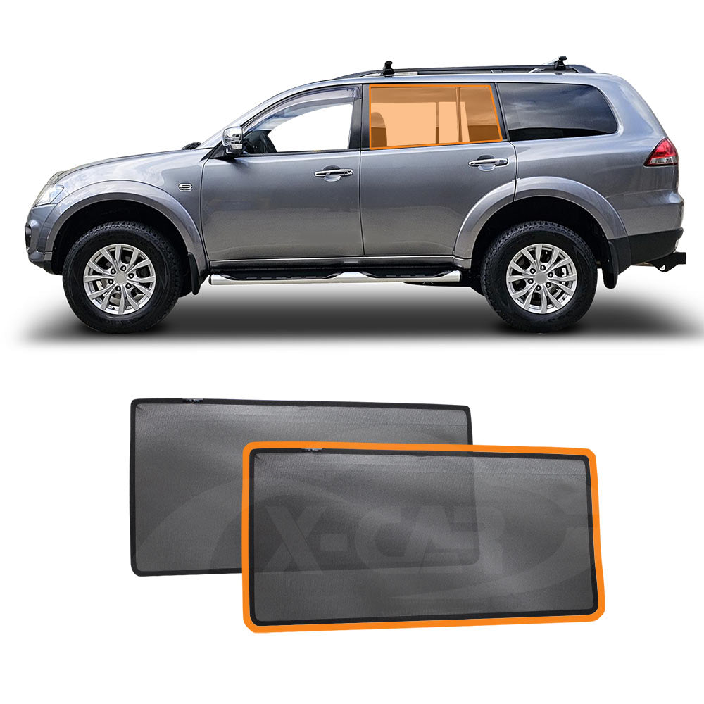 Buy Rear Window Sun Shade for Mitsubishi Challenger 2008-2016 PB PC ...