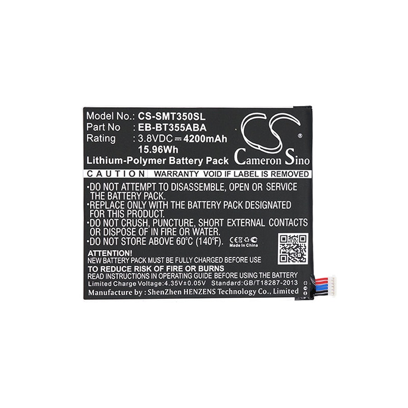 Buy Battery for Samsung Galaxy Tab A SM-T350 T355C T355 T357W P350 EB ...