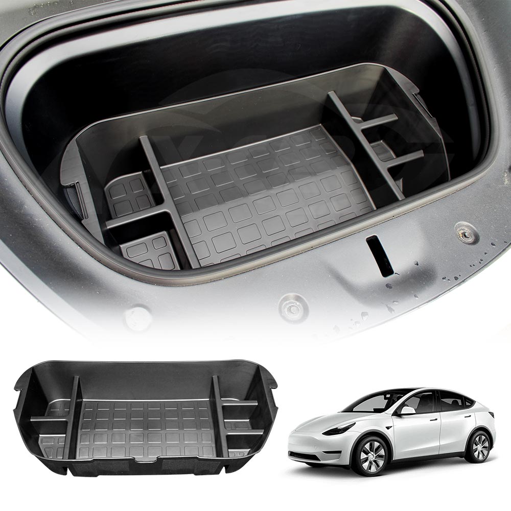 Buy Tesla Model Y 2022-2025 Front Trunk Cargo Organizer Frunk Storage ...