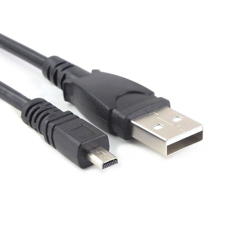 Uc E6 Mini 8 Pin Usb Data Cable Cord For Fujifilm Nikon Olympus