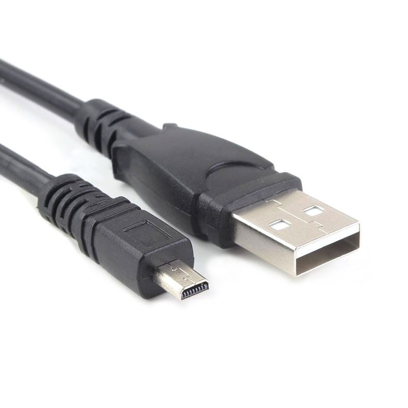 Uc E6 Mini 8 Pin Usb Data Cable Cord For Fujifilm Nikon Olympus