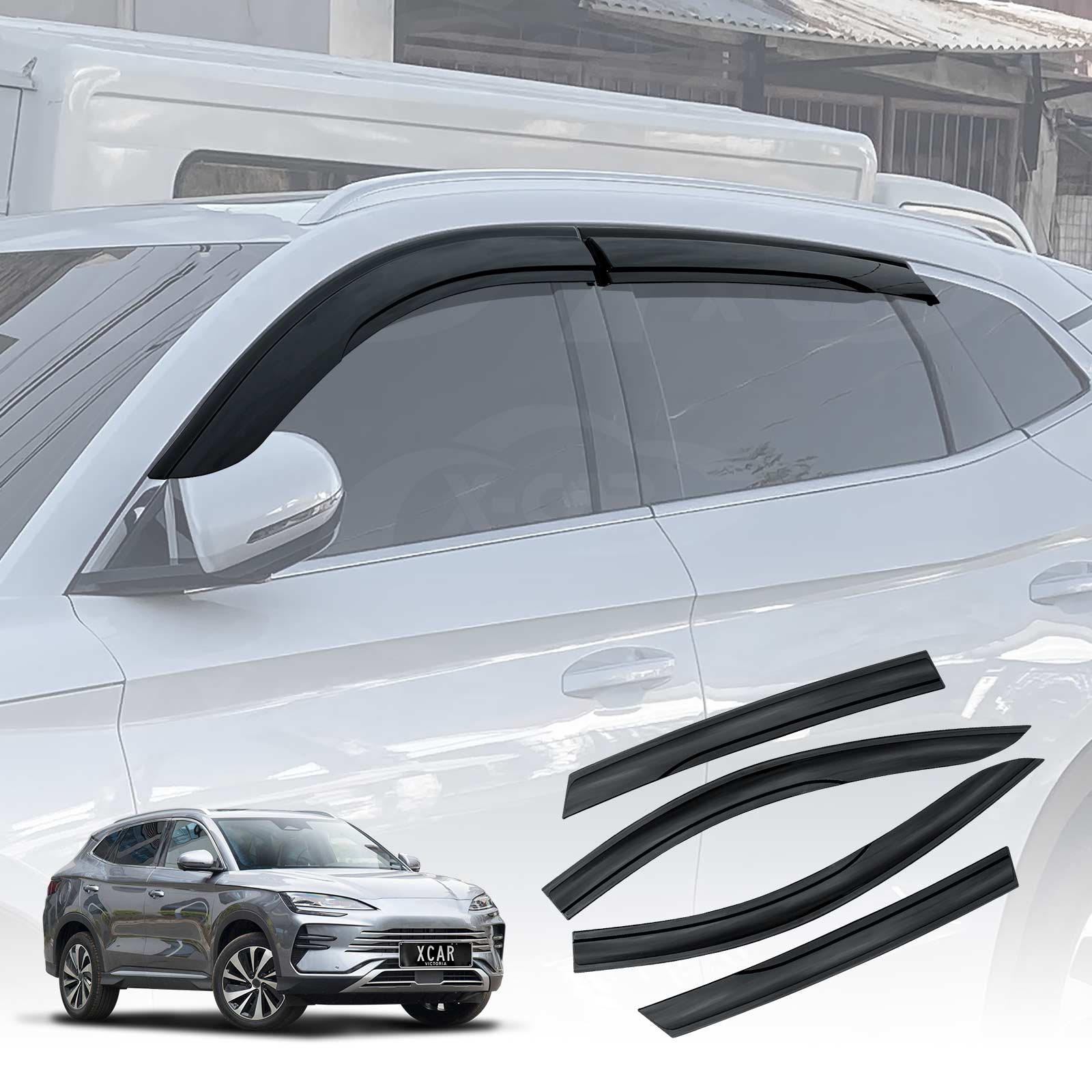 Buy Weathershields for BYD SEALION 6 SEALION6 2024-Onwards Car Weather ...
