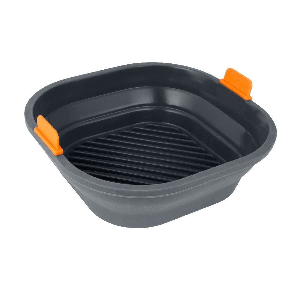 Buy Bakemaster Collapsible Silicone Air Fryer Insert - Square 21 x 21cm ...