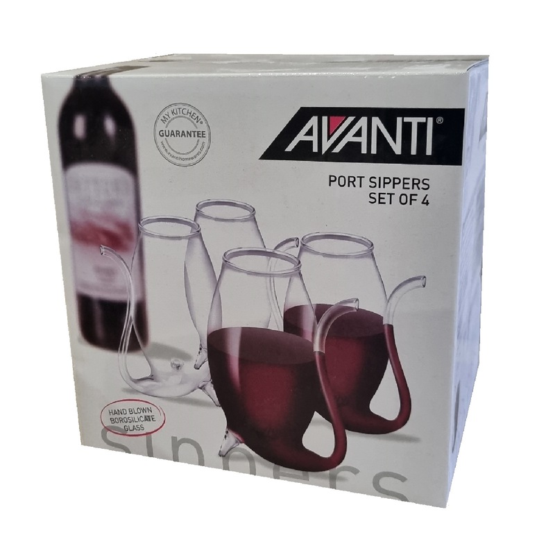 Buy Avanti Set of 4 Hand-Blown Port Sippers - MyDeal