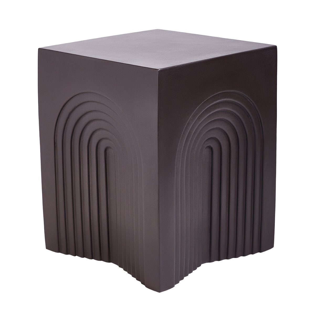 Buy Arc Concrete Stool - Charcoal - MyDeal Australia