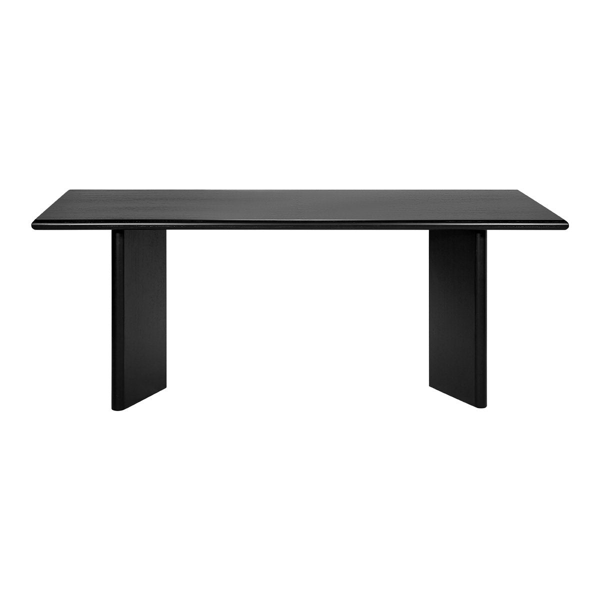 Buy Montauk Dining Table - 2m Black - MyDeal Australia