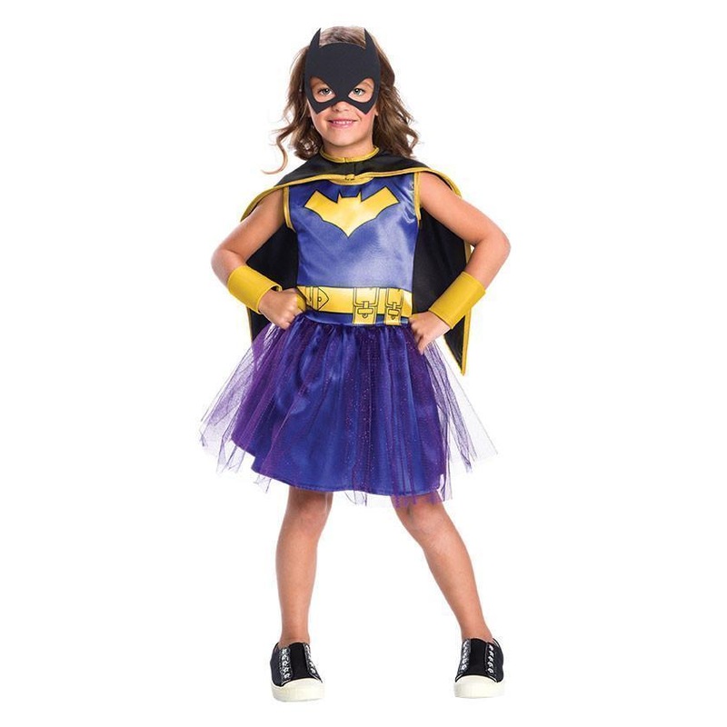 Batgirl Purple Costume for Kids - Warner Bros DC Comics | Buy Girl's ...