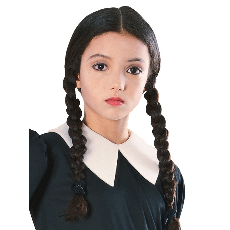 Buy Wednesday Addams Wig for Kids - The Addams Family - MyDeal
