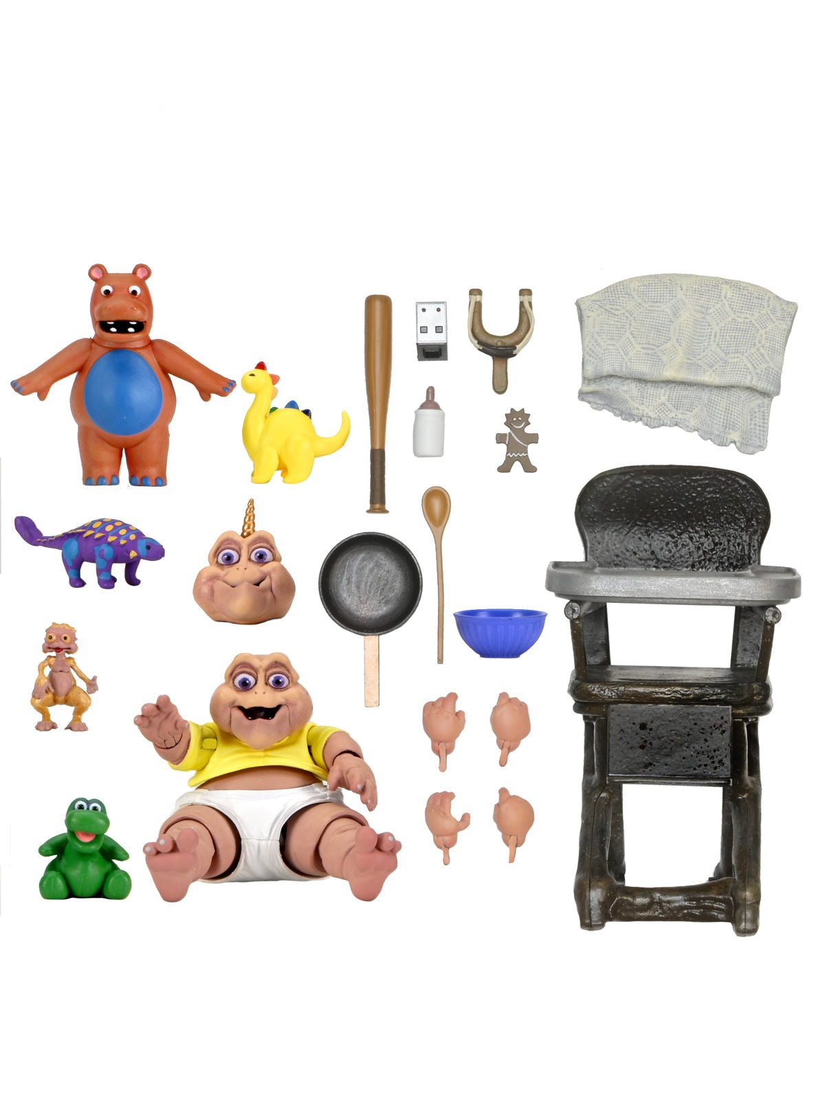 Buy Ultimate Baby Sinclair - 7" Scale Action Figure - Dinosaurs - NECA ...