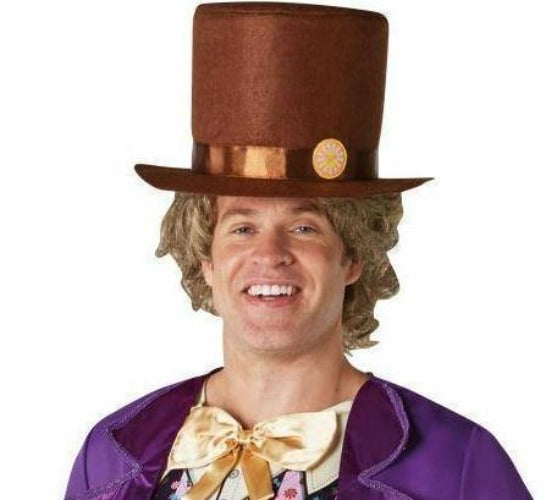 Buy Willy Wonka Wig for Adults - Charlie and the Chocolate Factory ...