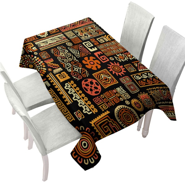 Buy Aztec Native American Symbols Tablecloth - MyDeal Australia