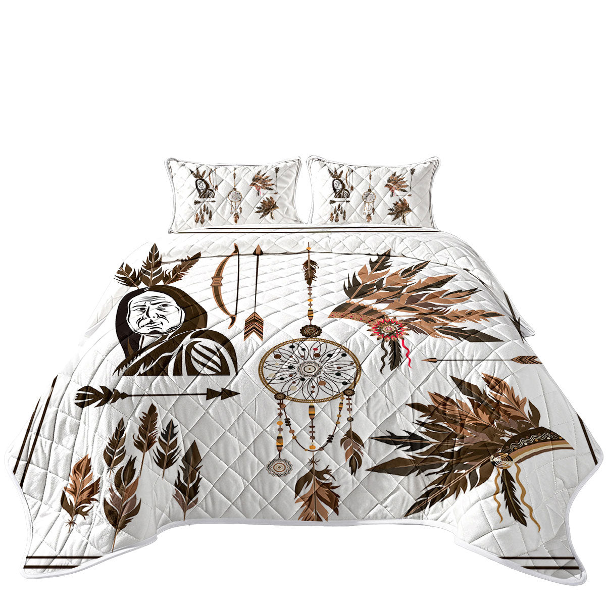 Buy Cool Native American Set Coverlet - MyDeal Australia