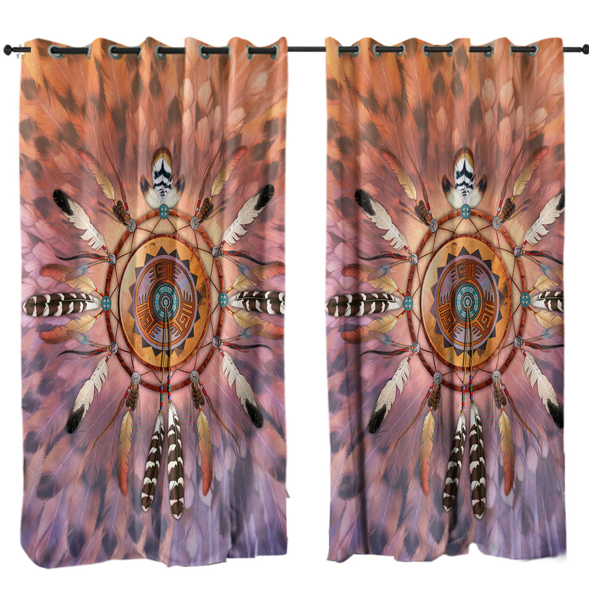 Buy Native American Culture Art the Dream Catcher Curtain - Single ...