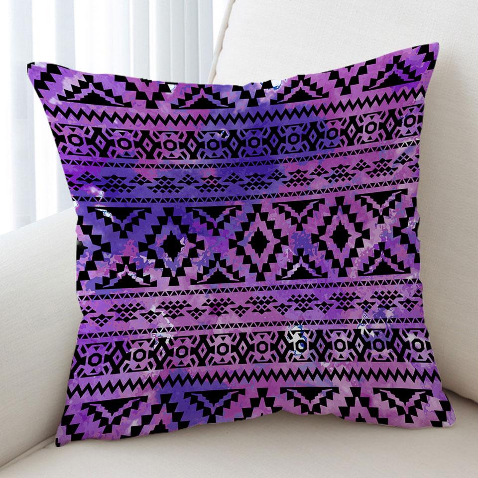 Buy Purple Aztec Design Cushion Cover - MyDeal Australia