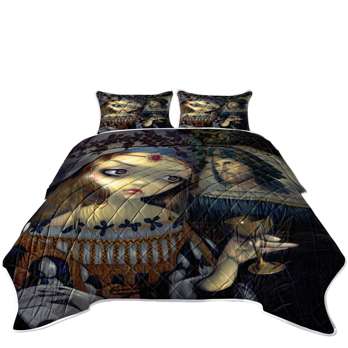 Buy The Vampire Maiden I Vampiri Lucrezia Borgia Coverlet - MyDeal ...