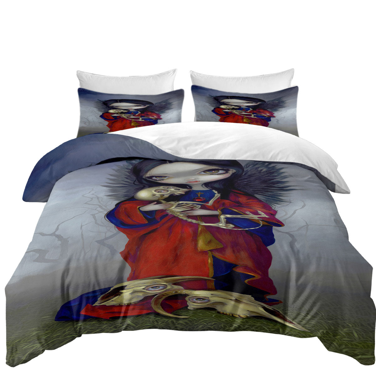 Buy The Vampires Dark Art I Vampiri Angelo della Morte Quilt Cover ...