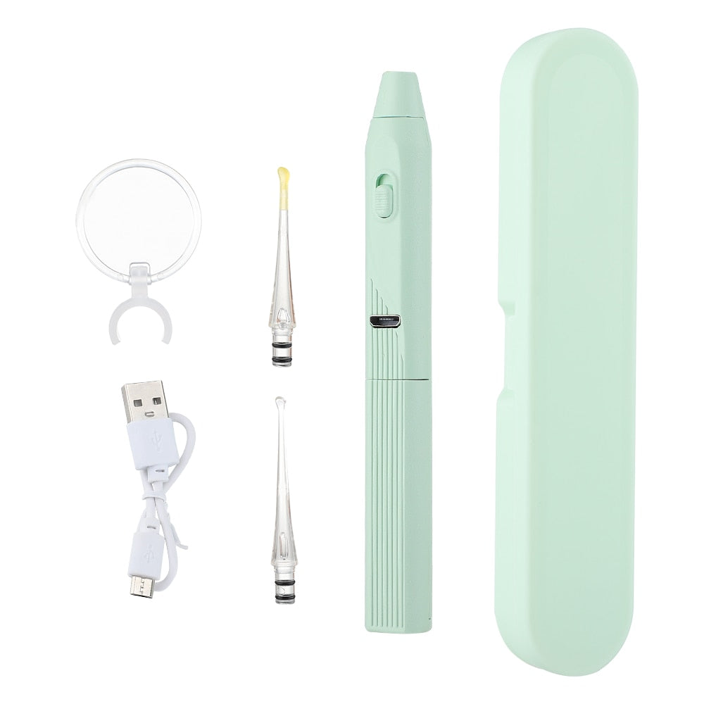 Buy 1 Set Baby Ear Cleaner Ear Wax Removal Tool Flashlight Earpick Ear ...