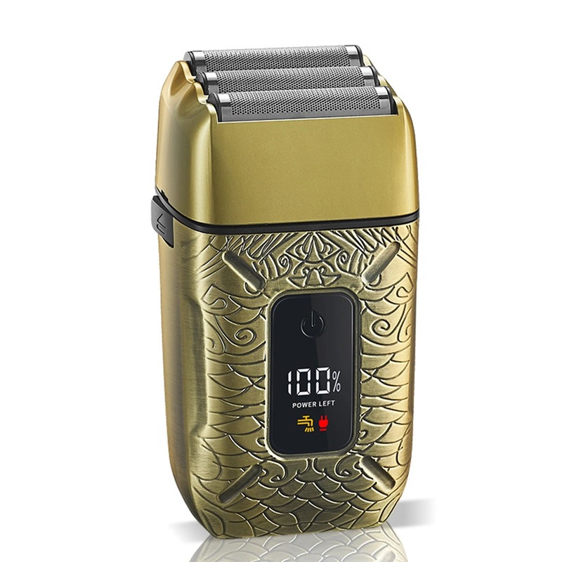 Buy Men's Electric Beard Trimmer with 3 Heads Shaving Foil Razor Bald ...