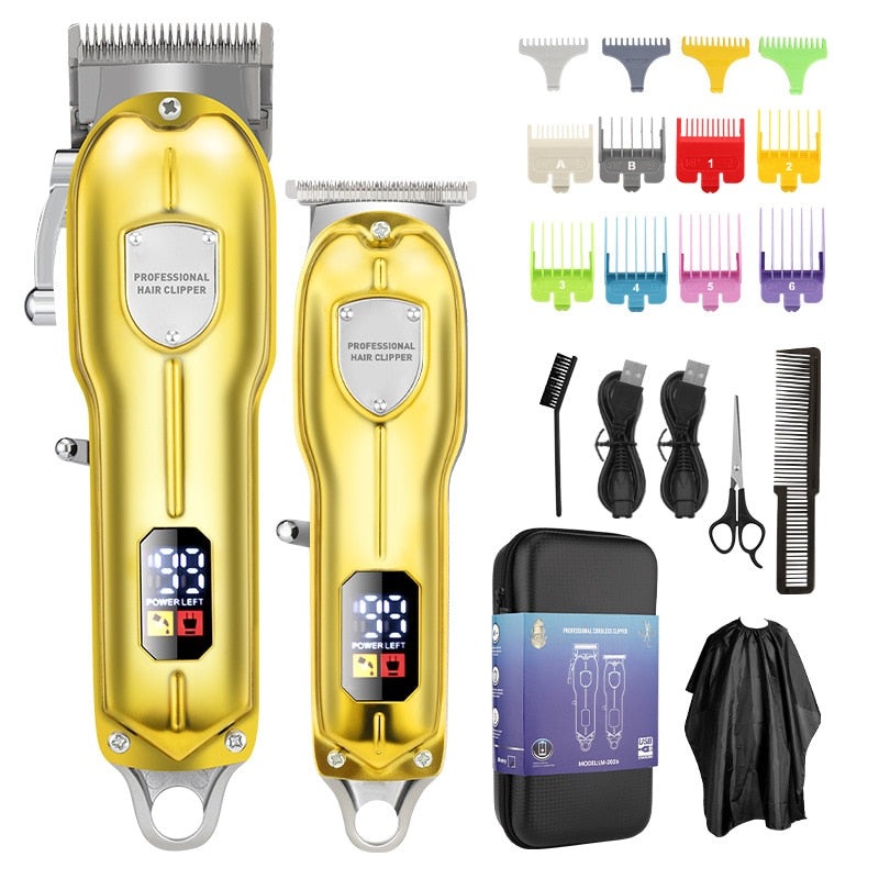 Buy New Cordless Professional Rechargeable Hair Clipper Shaver Grooming ...