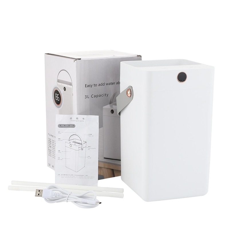 Buy Portable 3000ml Air Humidifier For Home Nano Mister with 2 ...