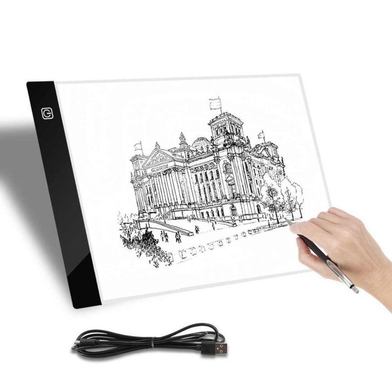 Buy Tracing Light Box A4 USB Power LED Artcraft Tracer Light Copy Pad ...