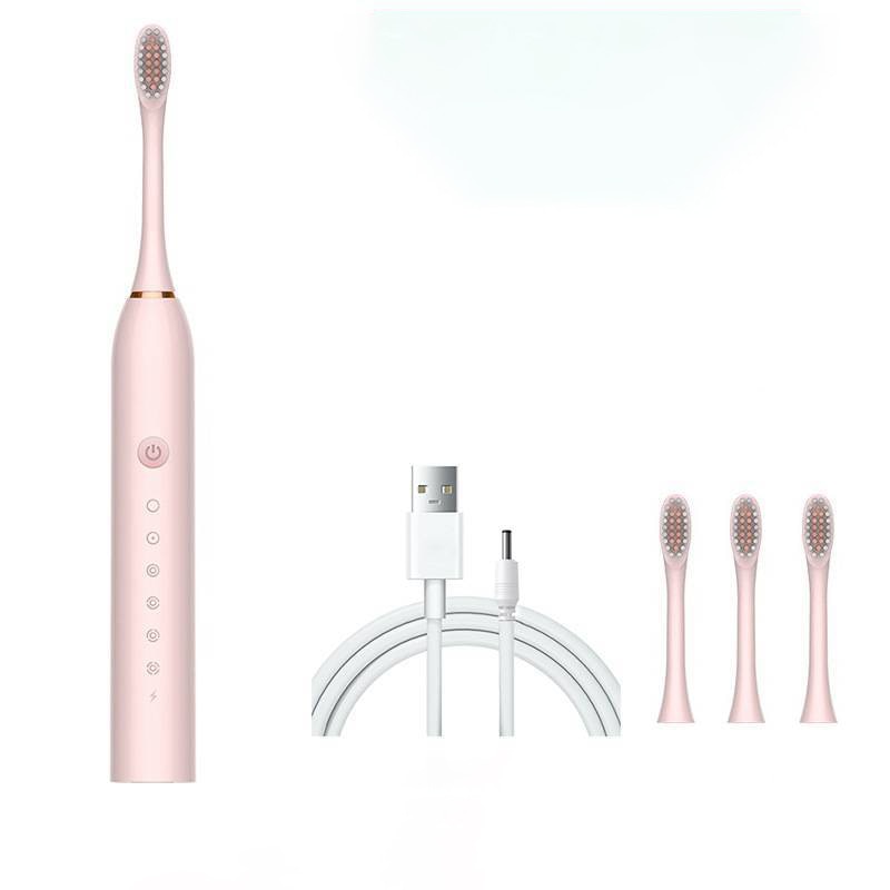 Buy Ultrasonic Electric Toothbrush Rechargeable USB for Adults 6 Modes ...