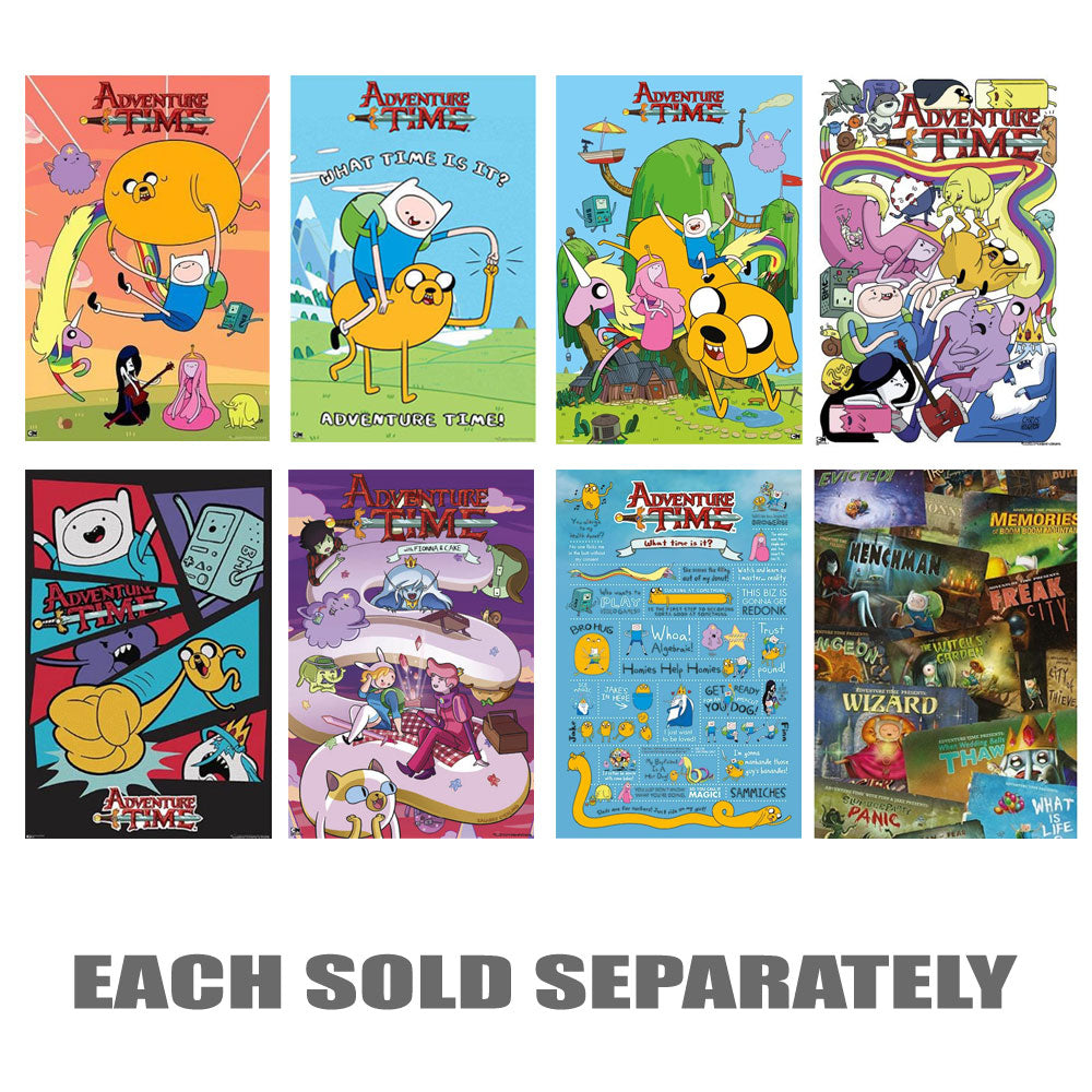 Buy Adventure Time Poster - MyDeal Australia