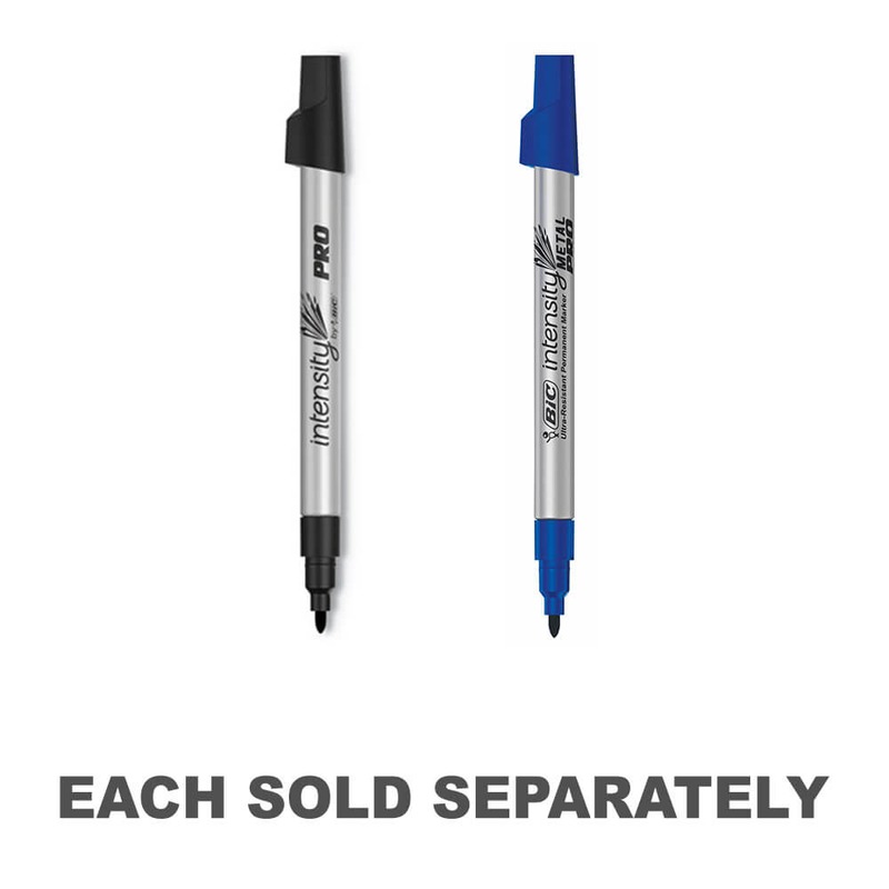 Buy Bic Intensity Metal Pro Permanent Marker 2.2mm 12pk - MyDeal