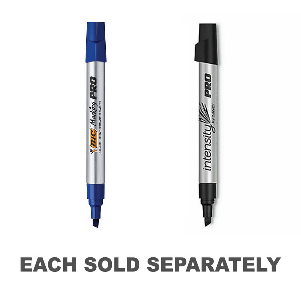 Buy Bic Intensity Metal Pro Permanent Marker 4.95mm 12pk - MyDeal Australia