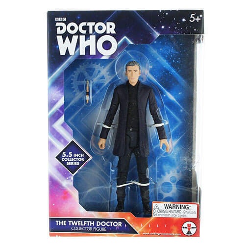 Buy Doctor Who Twelfth Doctor in Black Shirt Action Figure - MyDeal ...