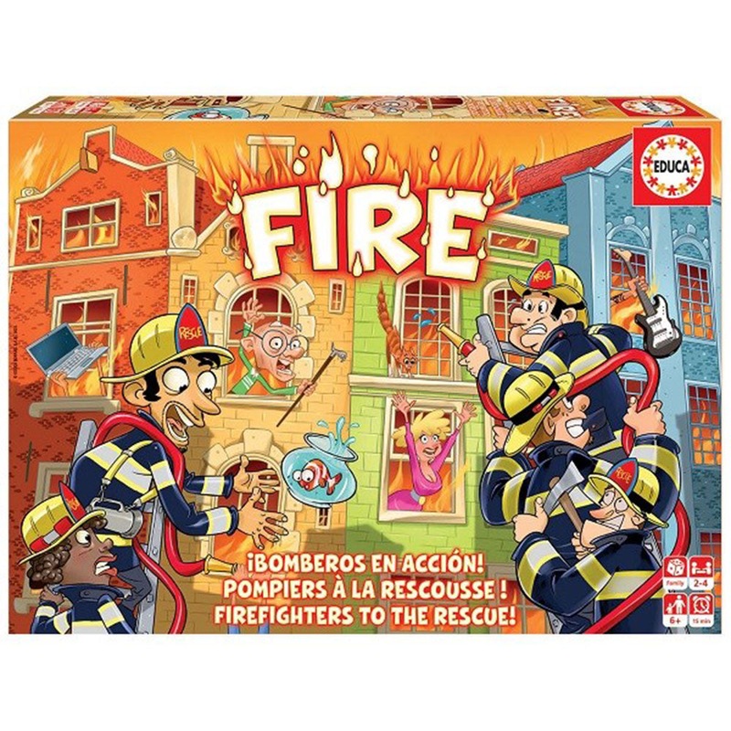 Buy Educa Fire Board Game - MyDeal