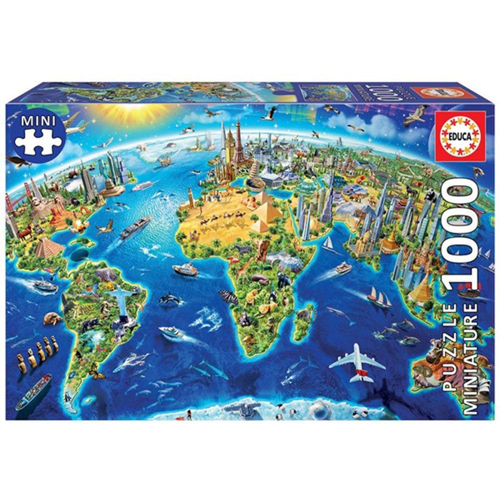 Buy Educa Miniature World Symbols Puzzle 1000pcs - MyDeal Australia