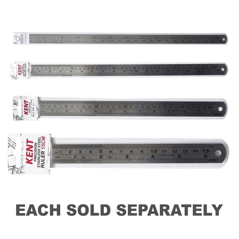Buy Kent Imperial and Metric Steel Ruler - MyDeal