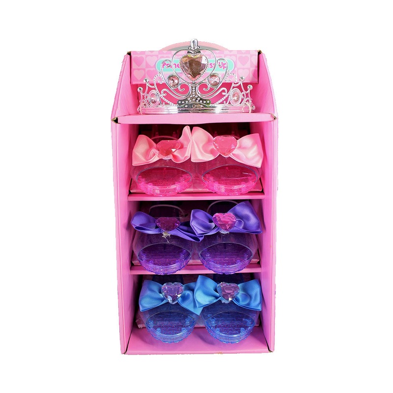 Buy Mastom Princess Dress Up Shoes and Tiara Playset - MyDeal