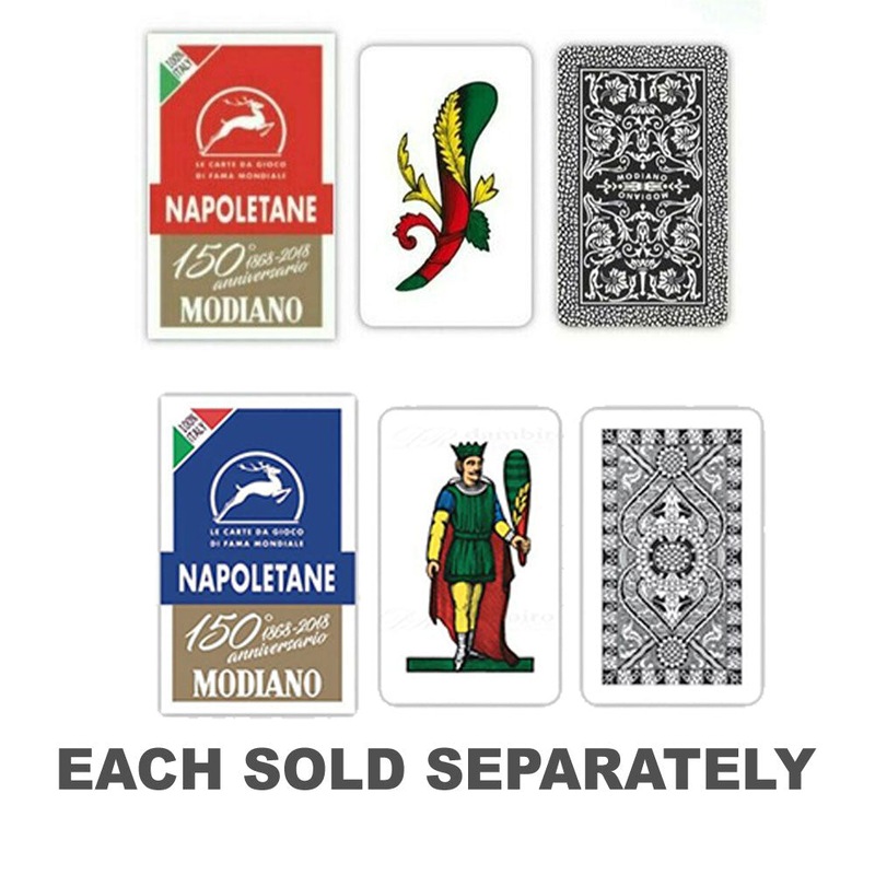 Buy Modiano Napoletane 150 Years Playing Cards - MyDeal