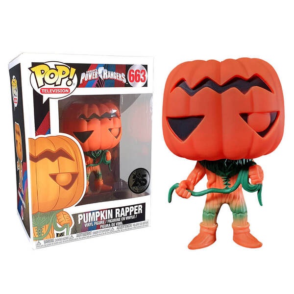 Buy Power Rangers Pumpkin Rapper US Exclusive Pop! Vinyl - MyDeal Australia