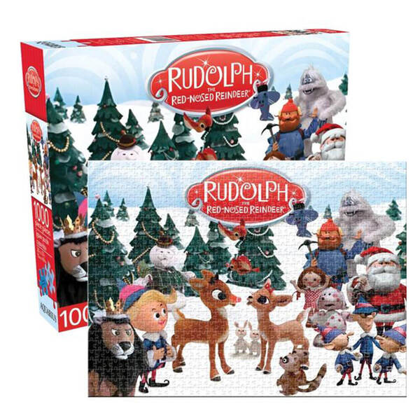 Buy Rudolph The Red-Nosed Reindeer 1000pc Puzzle - MyDeal Australia