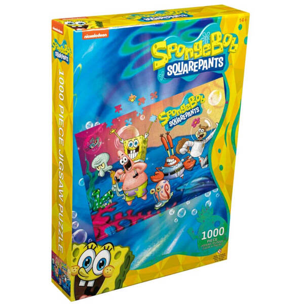 Buy SpongeBob SparePants Cast 1000 piece Jigsaw Puzzle - MyDeal Australia