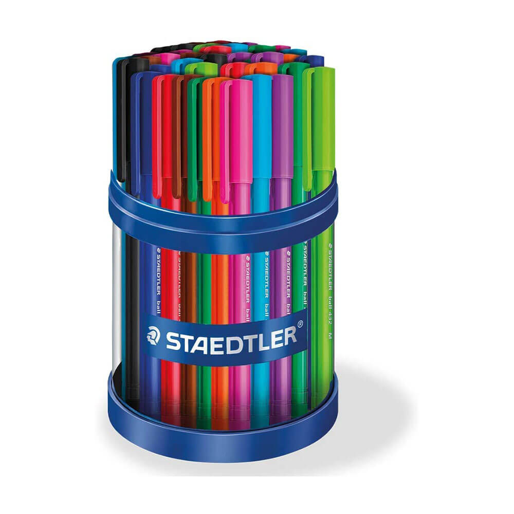 Buy Staedtler Stick Ice Triangular Ballpoint Pen Assorted 50/cup ...