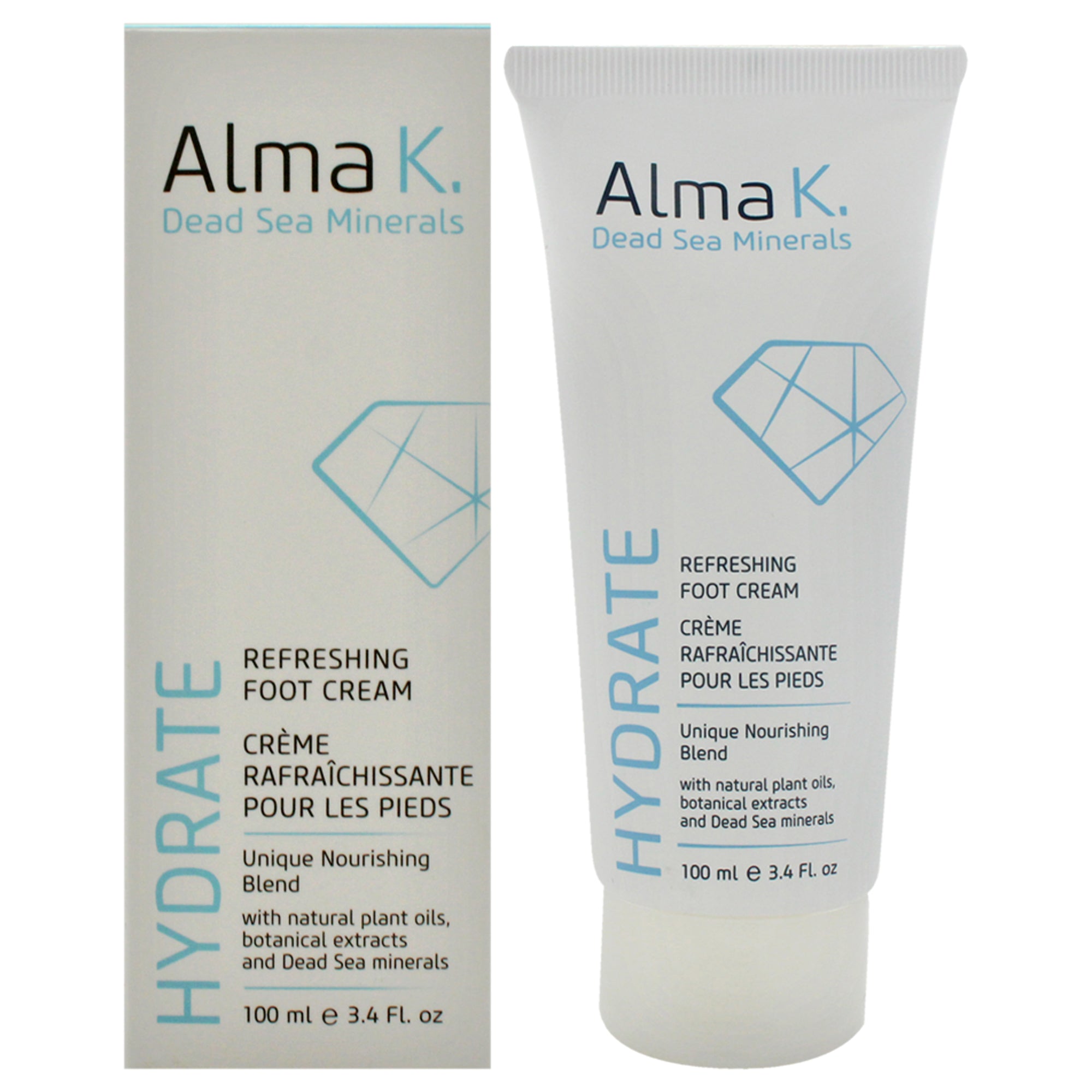 Buy Alma K Refreshing Foot Cream by Alma K for Women - 3.4 oz Cream ...