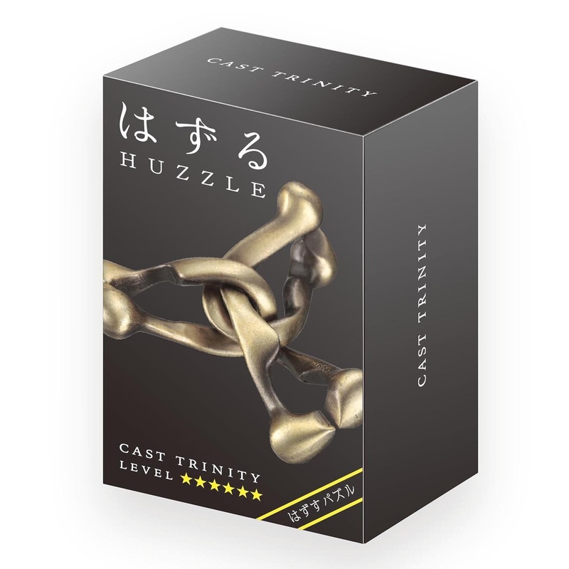 Buy Broadway Toys Hanayama - Trinity Hanayama Metal Brainteaser Puzzle ...
