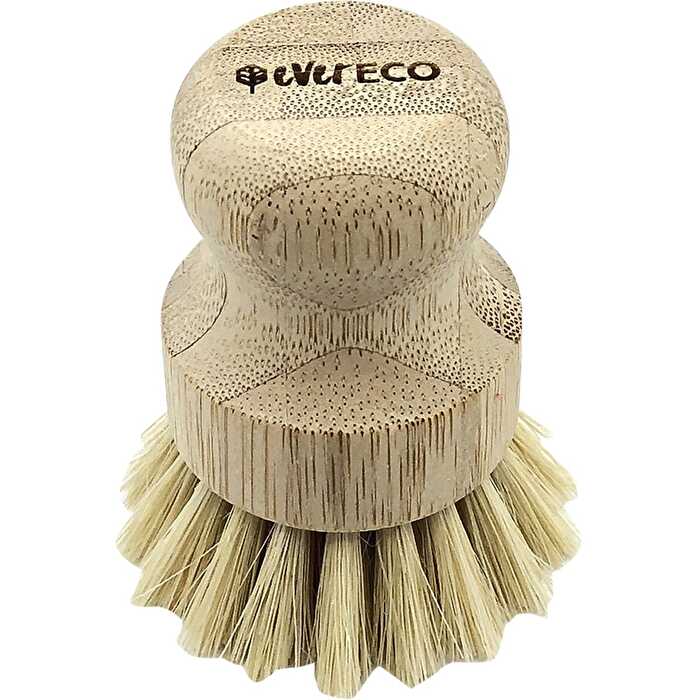 Buy Ever Eco Veggie Scrubber Bamboo Handle, Sisal Bristles - MyDeal ...