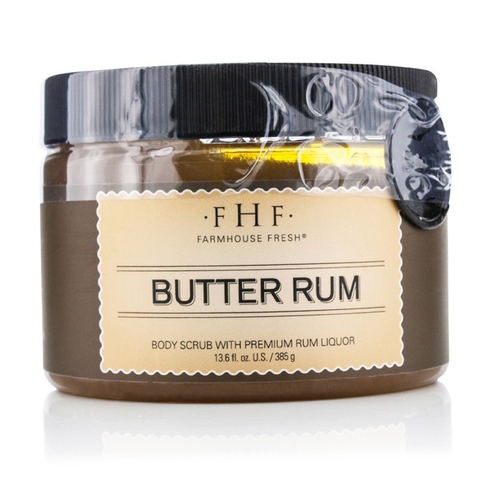 Buy Farmhouse Fresh Butter Rum Body Scrub 385g/13.6oz - MyDeal Australia